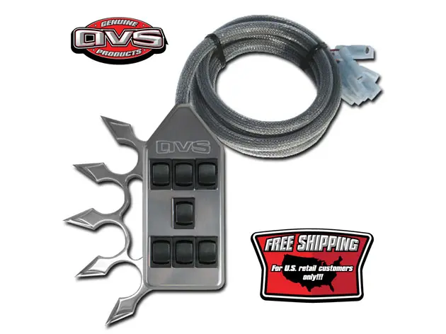 Billet Spiked AVS 7-Switch Series (ROCKER) | Universal Air