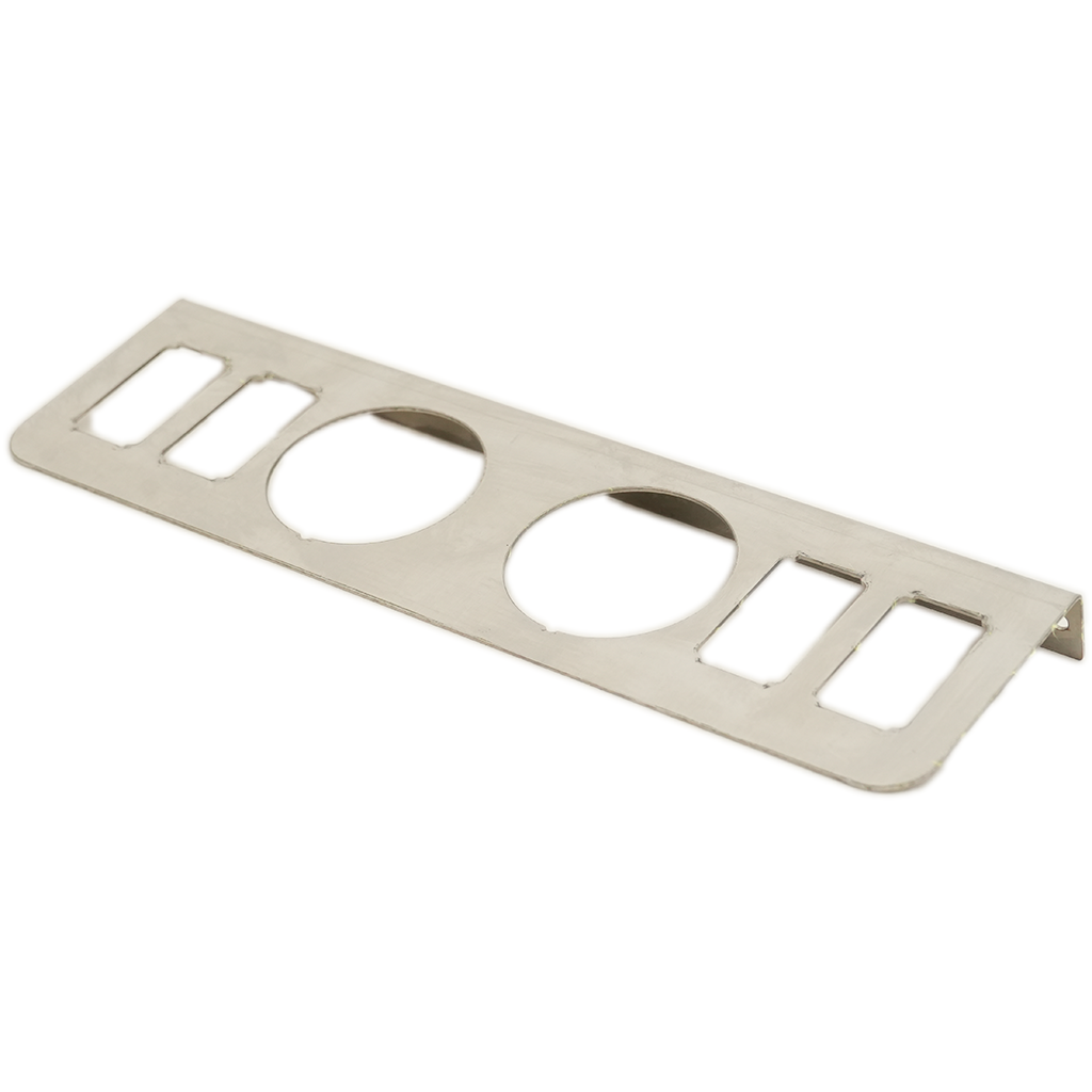 Dual Gauge, 4 Paddle Valve Mount | Universal Air