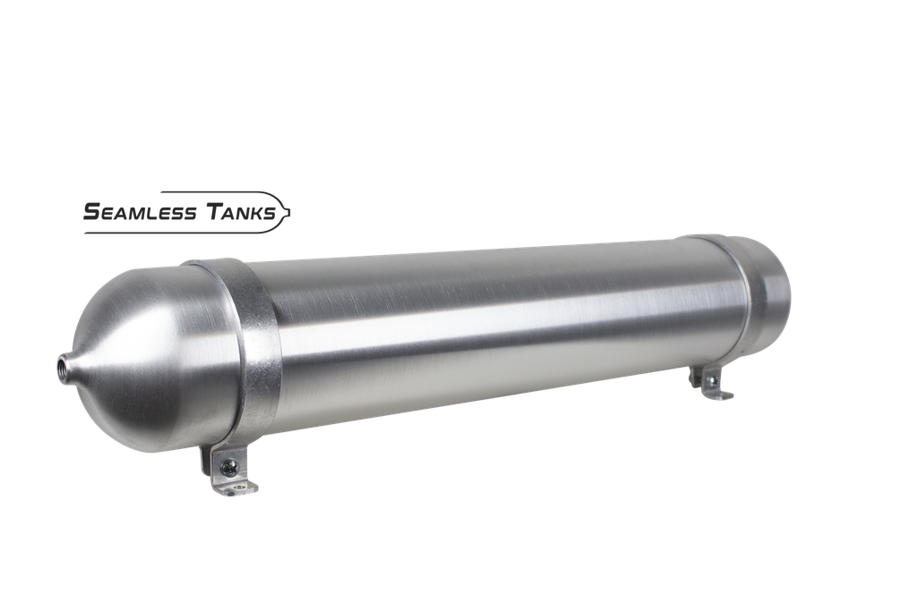 Seamless Tanks 4.5" x 32" Long 1.832 Gal (2) 1/4 NPT Ports | Universal Air