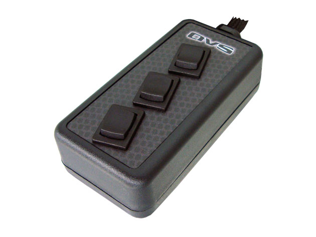 AVS SWITCH BOX WITH 3 ROCKER SWITCHES - FRONT/REAR CONTROL ONLY - BLACK ...